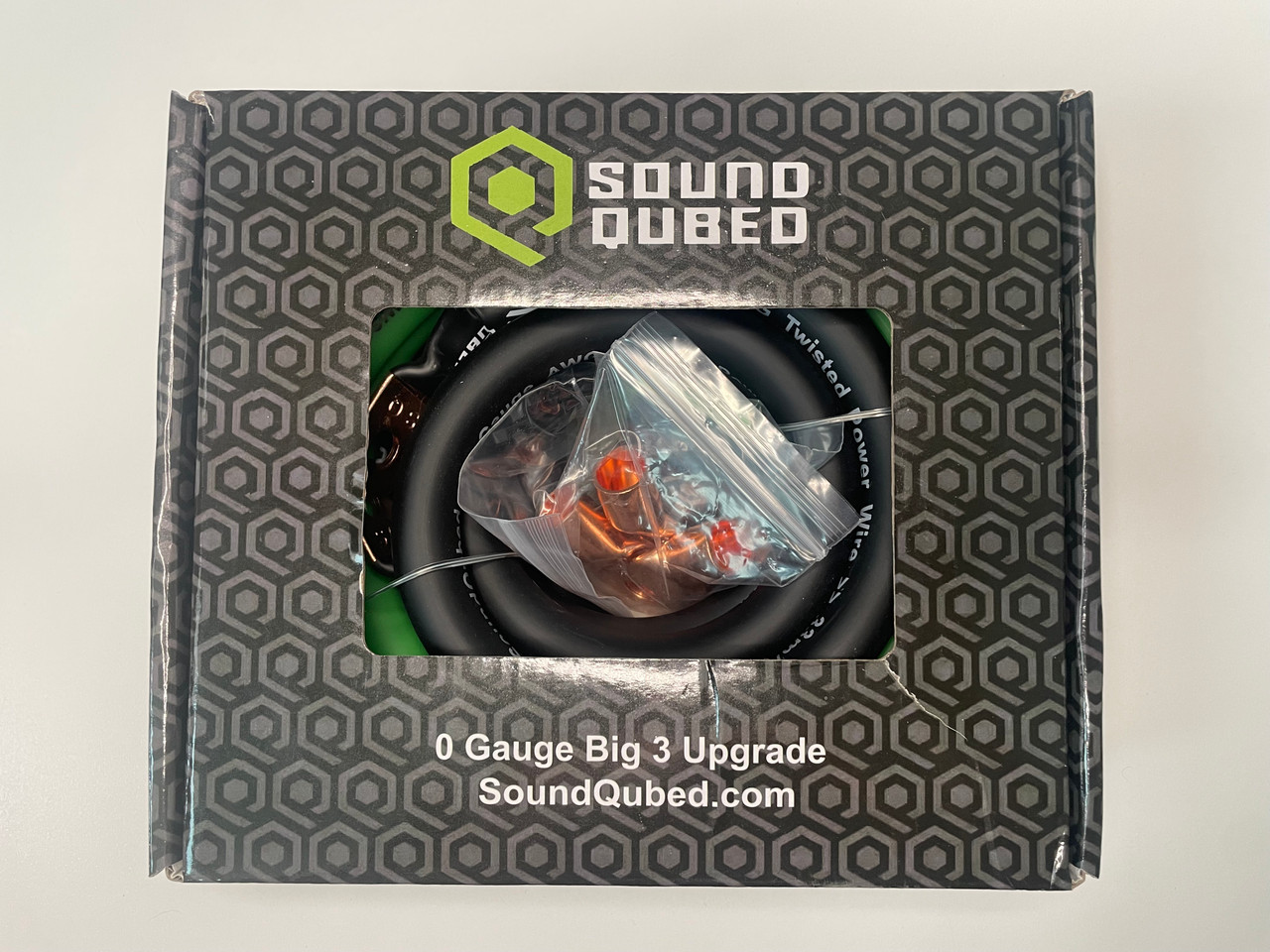 SoundQubed Big 3 Upgrade Kit - OFC Wire | 1/0 Gauge | Big 3