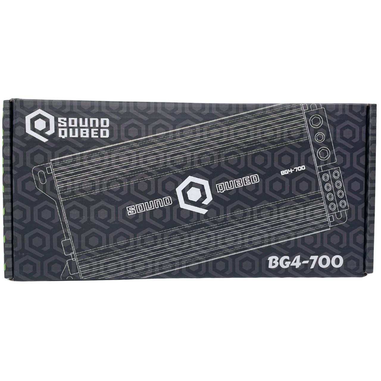 SoundQubed 700 Watt BG4-700 Bagger Series Amplifier (Ultra Compact ...
