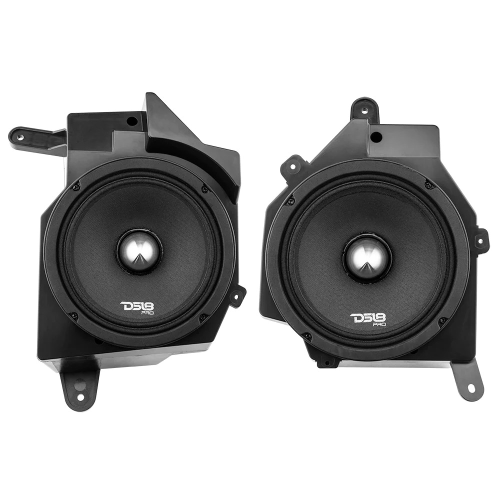 DS18 Jeep JL/JLU/JT Loaded 6.5" Dash Enclosure JT Left and Right (PRO ...