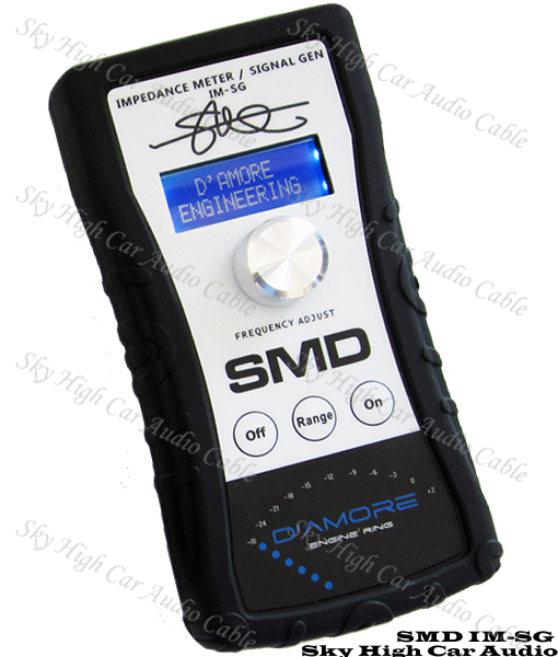 SMD IM-SG Car Audio Impedance Ohm Meter & Signal Generator