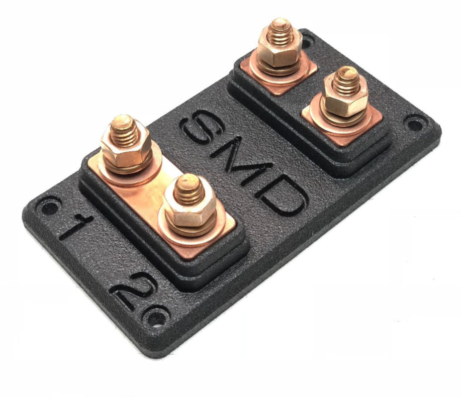 SMD Heavy Duty Double ANL Fuse Block Copper