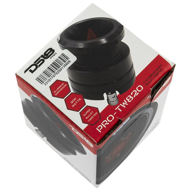 PRO TW820 1" Aluminum Super Bullet Tweeter 4 Ohm