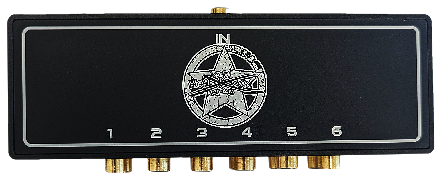 SHCA Premium 1 to 6 RCA Distribution block