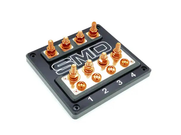 SMD - Quad XL ANL Fuse Block - Copper Install Accessories