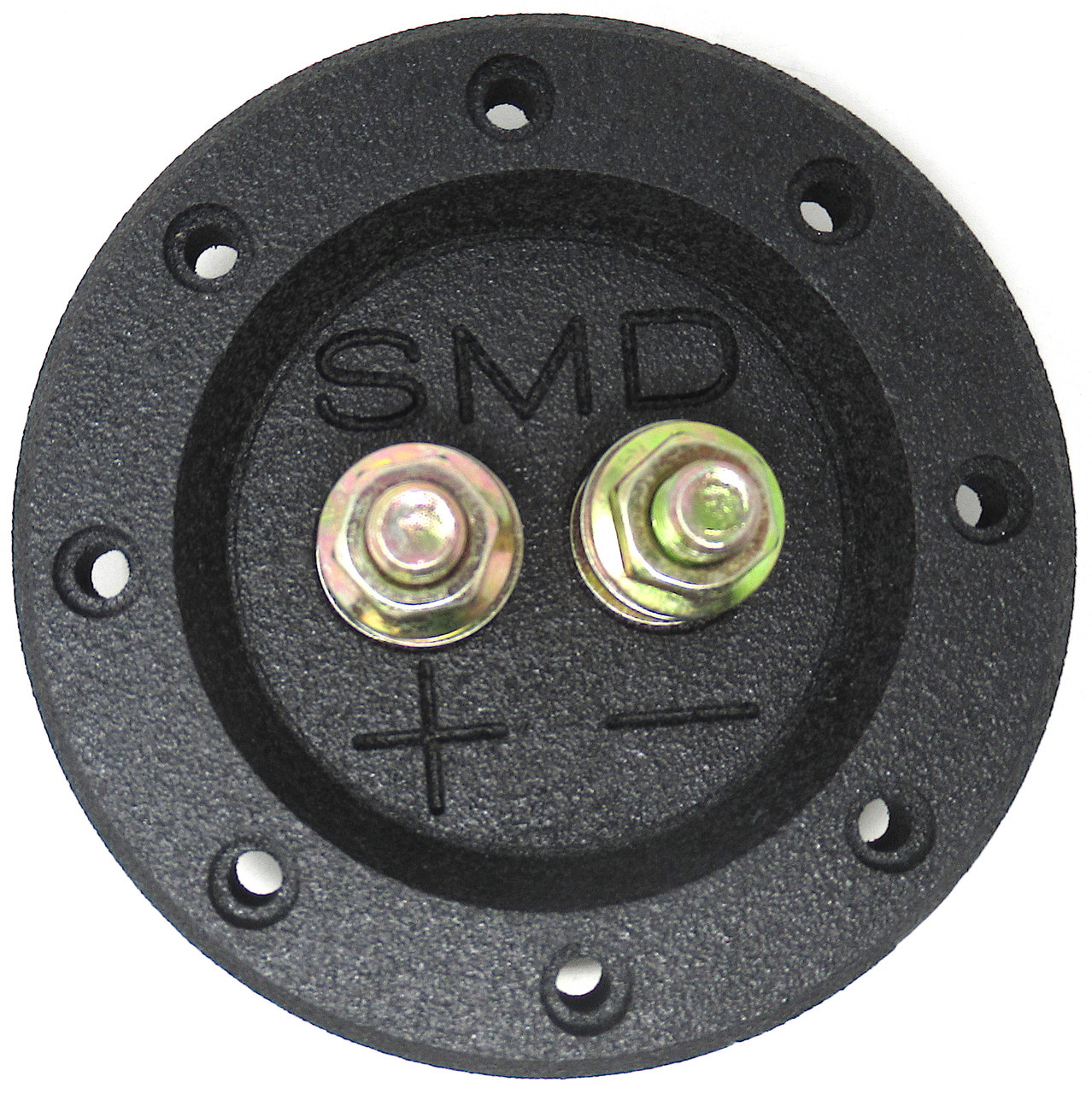 SMD 1 Channel Heavy Duty Speaker Terminal (Stainless) (3/4" PVC Black ...