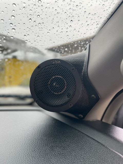 Custom Speaker Pods Single Tweeter for Lower A-Pillar 99-07 Ford F-250 ...