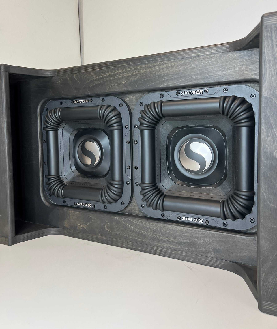Gately Audio Kicker Solo X 2 x 12" Enclosure Subwoofer Enclosures