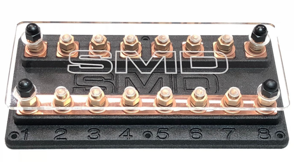 SMD Heavy Duty Octo ANL Fuse Block Copper
