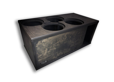 Gately Audio - 4 X 12" SUBWOOFER ENCLOSURE SUBS UP/PORT BACK 8.0 CF
