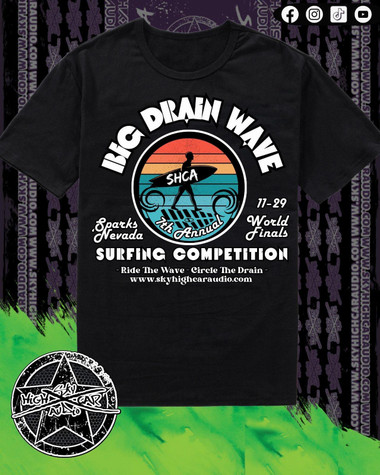 SHCA Big Drain Wave Surfing Competition T-Shirt