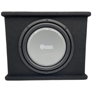 SoundQubed HDS2 12" Subwoofer Wedge Loaded and Powered Enclosure ...
