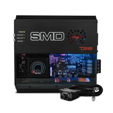 SMD - 4-Channel Class AB Amplifier with VM-1 Voltmeter and Digital LED ...