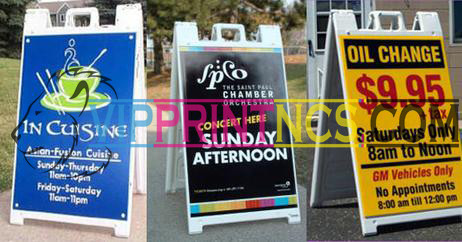 SIGNICADE ALL PLASTIC SIGN FRAME