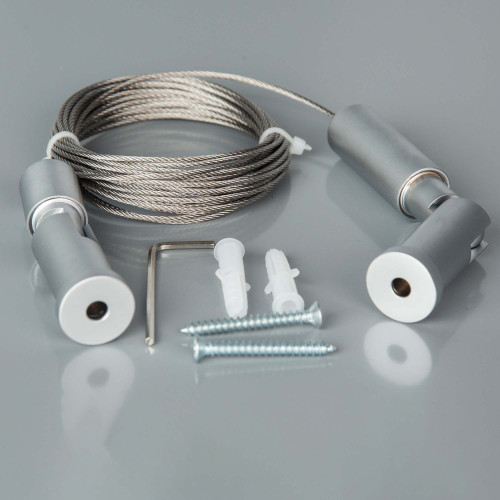 Metal Wall to Wall Cable Kit - 4m - Pack of 1