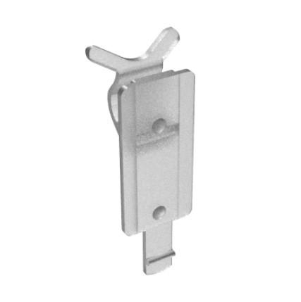 Plastic Slatwall Mounting Plates - 61x19x14mm - Pack of 1000