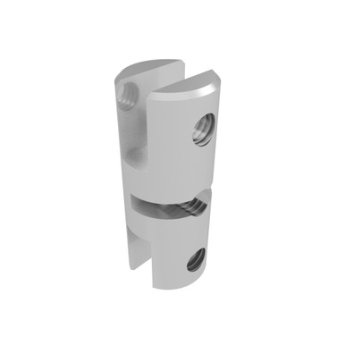 Metal Double Sided Clamp for Cable Hanging - 10mm