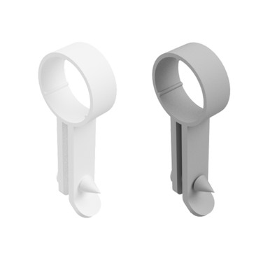 Silicone Aisle Fin Holder Hooks - Pack of 60