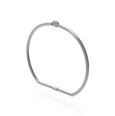 Metal Hinged Display Rings - Pack of 10