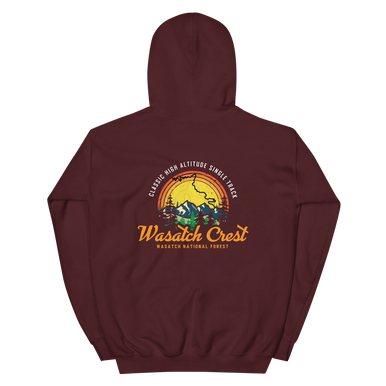 Wasatch Crest - Classic High Altitude Single Track (design on back ...