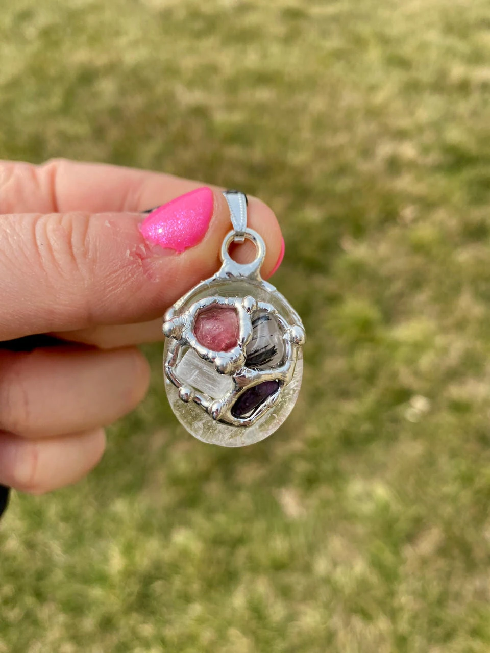 Empath Blade Amulet Necklace (Empathy & Protection) | New Moon Beginnings