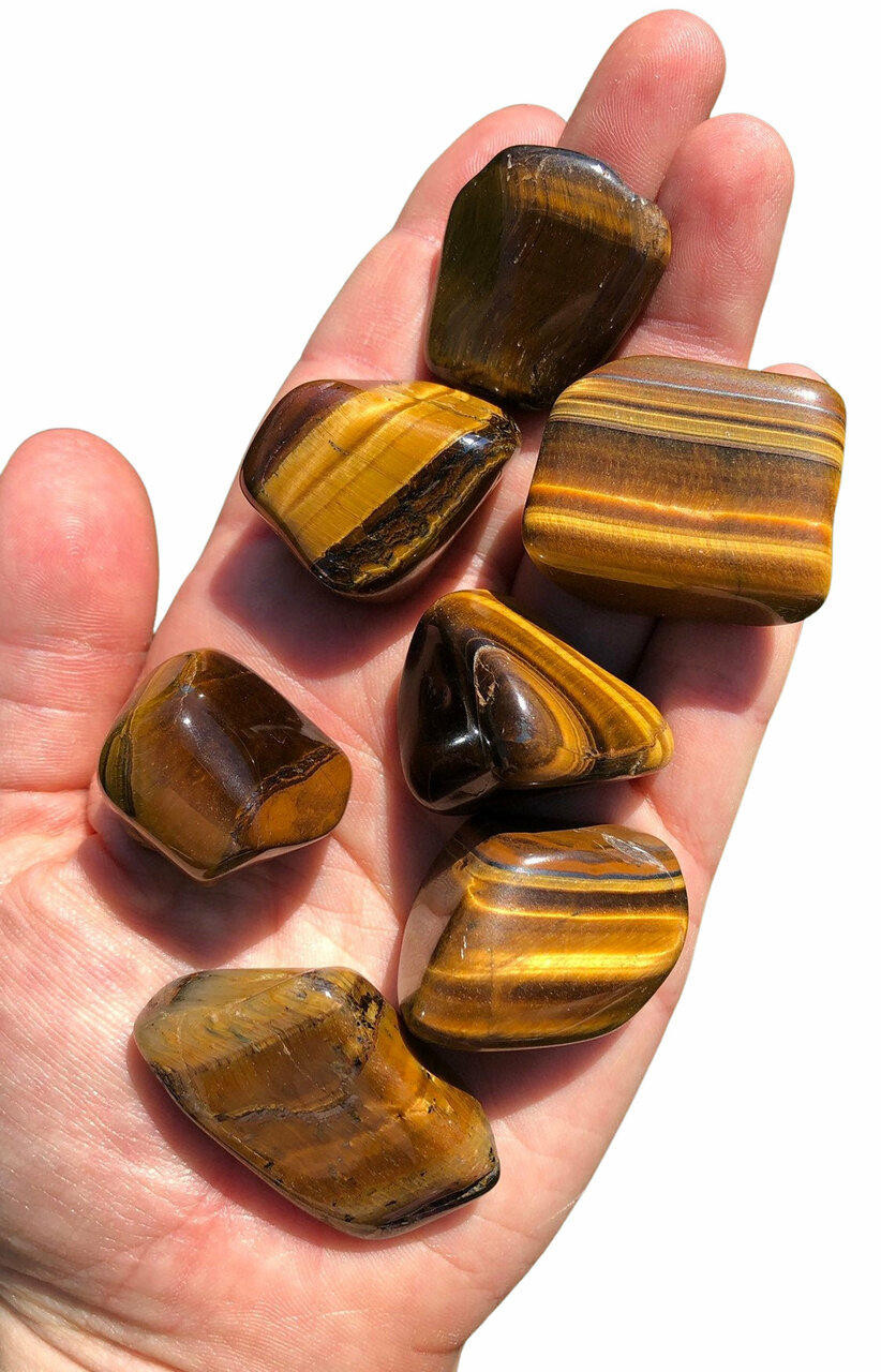 Raw Tigers Eye Stone | New Moon Beginnings
