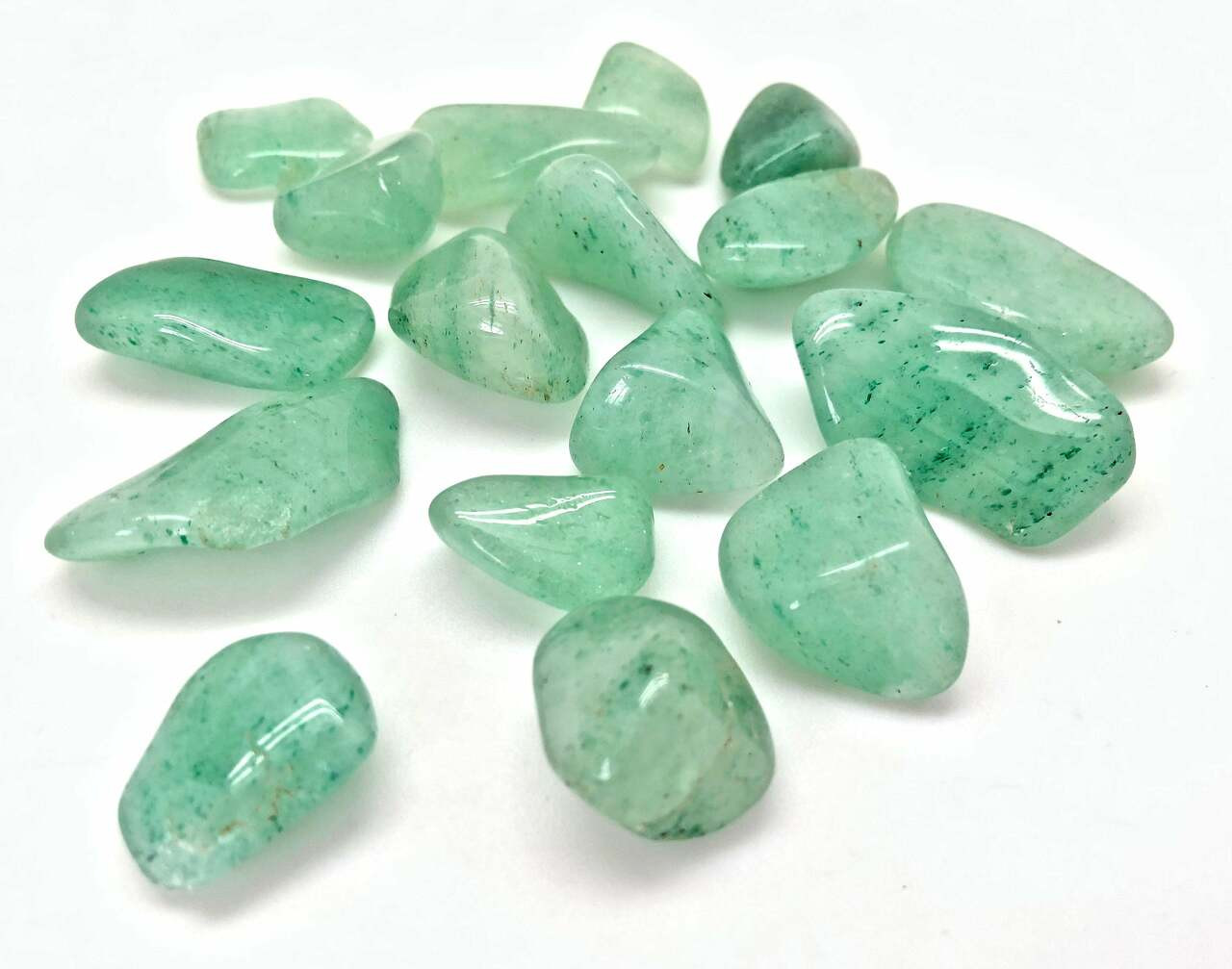 Tumbled Green Aventurine Green Aventurine Tumbled Stone New Moon