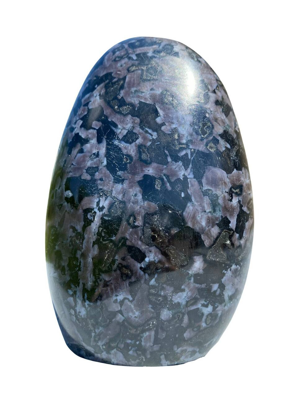 Indigo Gabbro Stone Standing Freeform Stone - 3 | New Moon Beginnings