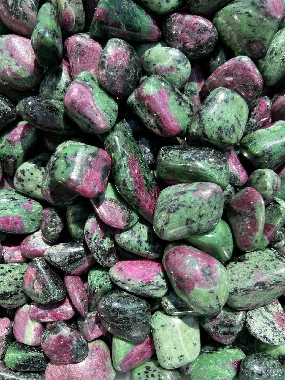 Raw Ruby In Zoisite Stone | New Moon Beginnings