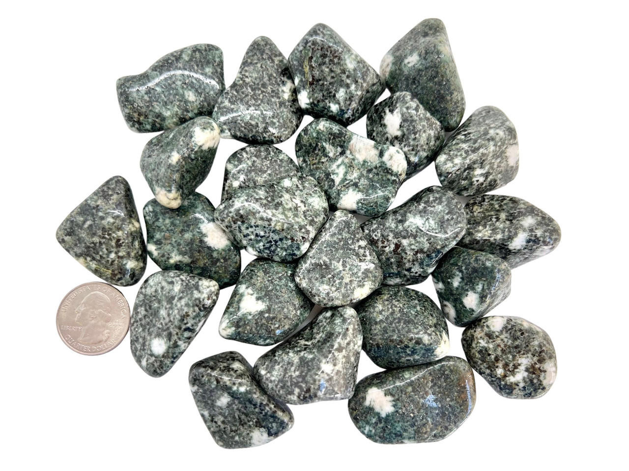 Garnierite Tumbled Stone | New Moon Beginnings