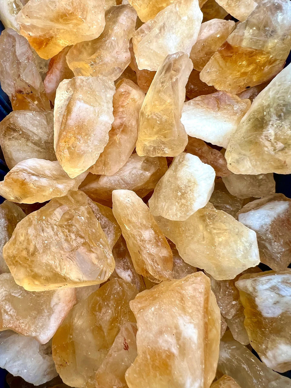Raw Citrine (Treated) Crystal | New Moon Beginnings