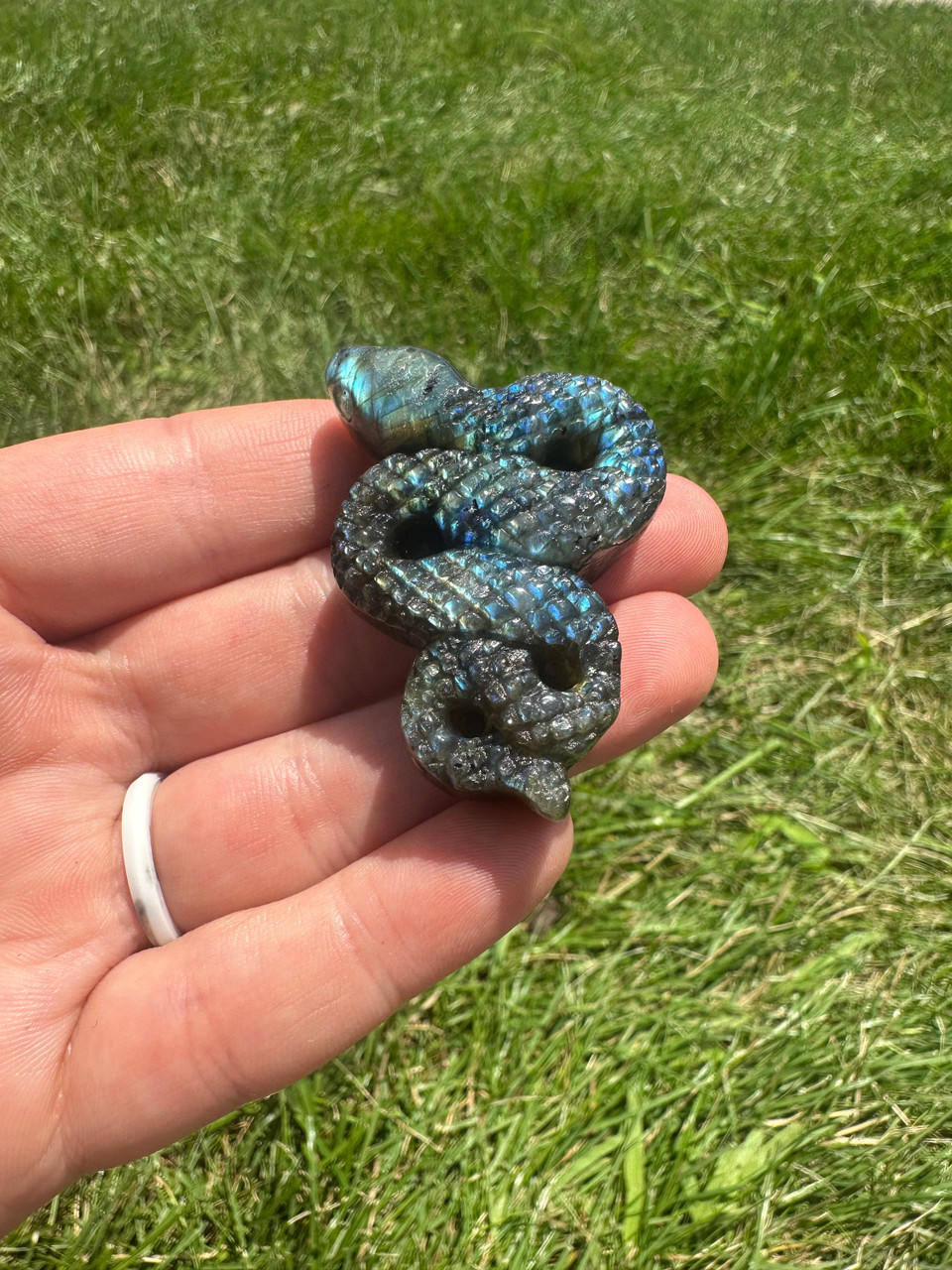 Labradorite Snake | New Moon Beginnings