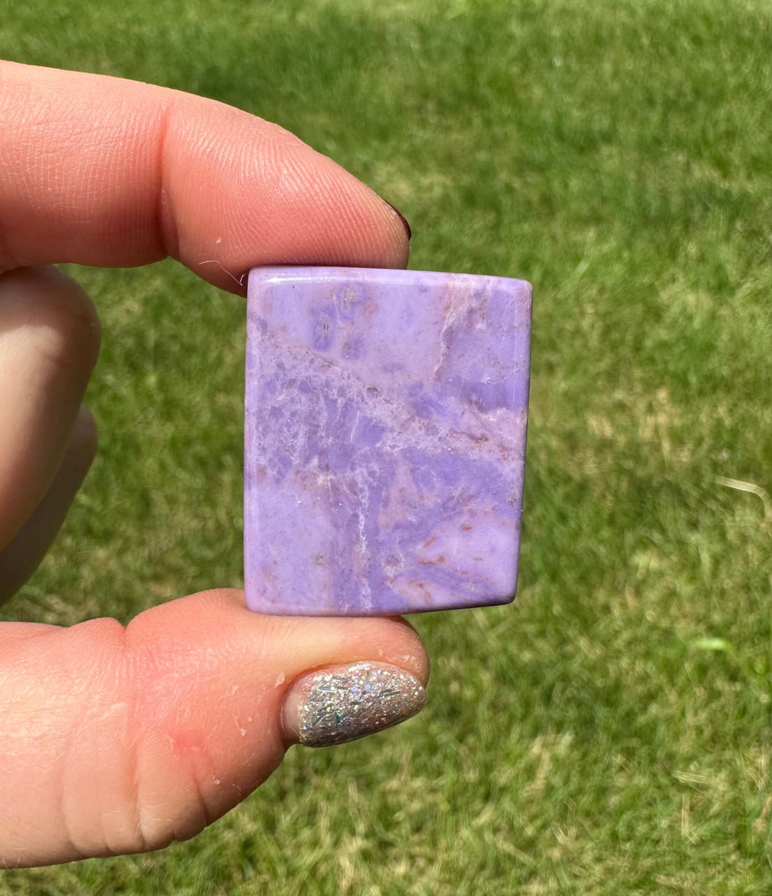 Purple Jade Slab | New Moon Beginnings