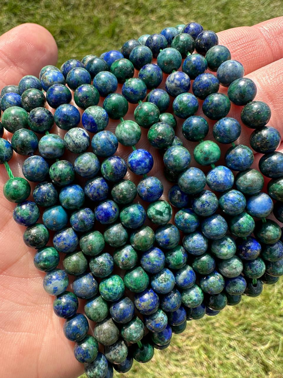 Azurite Bead Strand | New Moon Beginnings