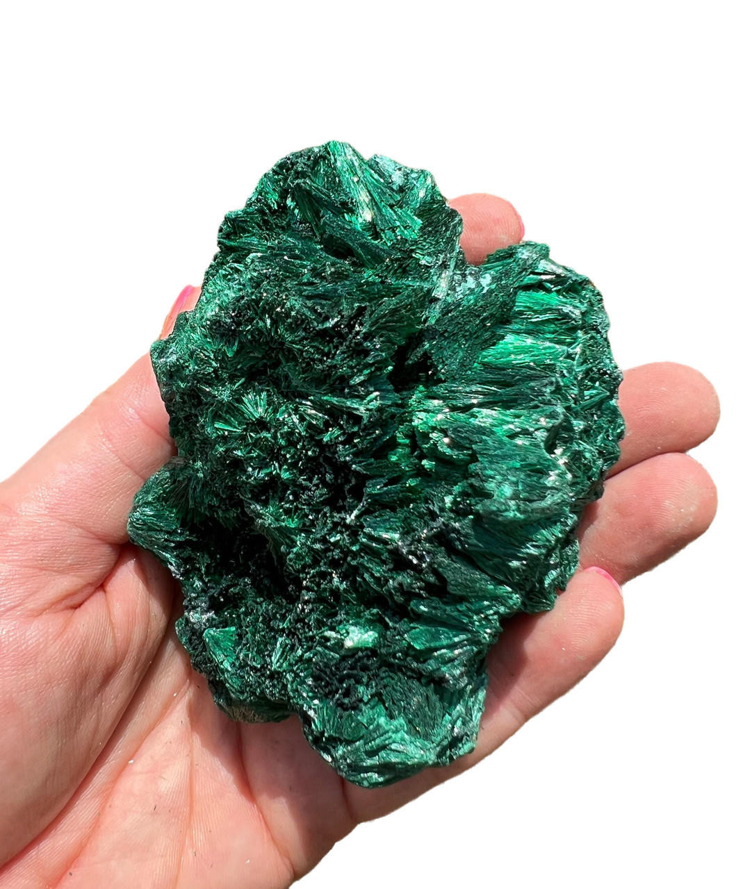 Raw Velvet Malachite Specimen - No.5 | New Moon Beginnings
