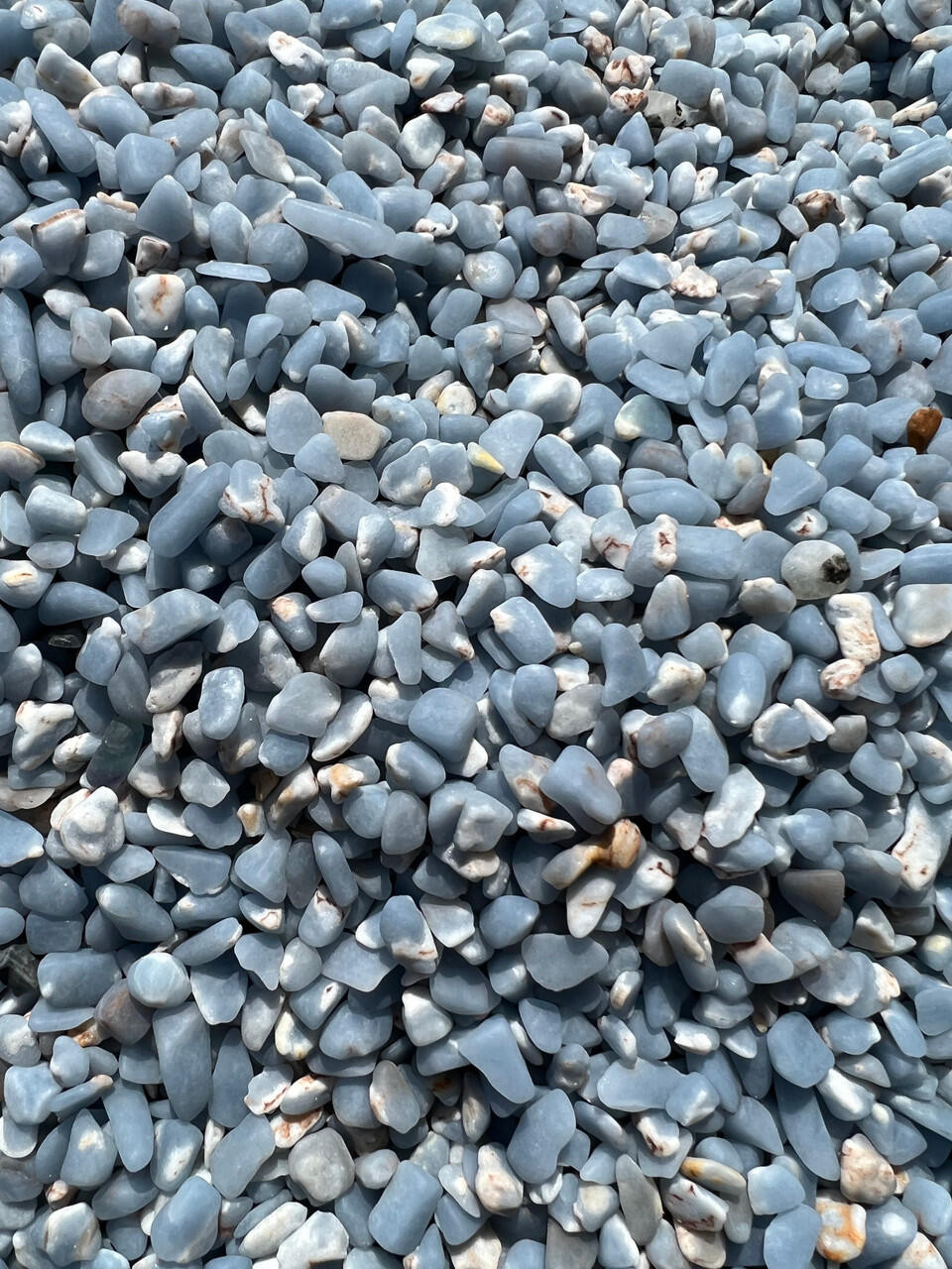 Bulk Angelite Rough Stone Chips (1 lb. Bag); Size 7mm - 9mm | New Moon ...