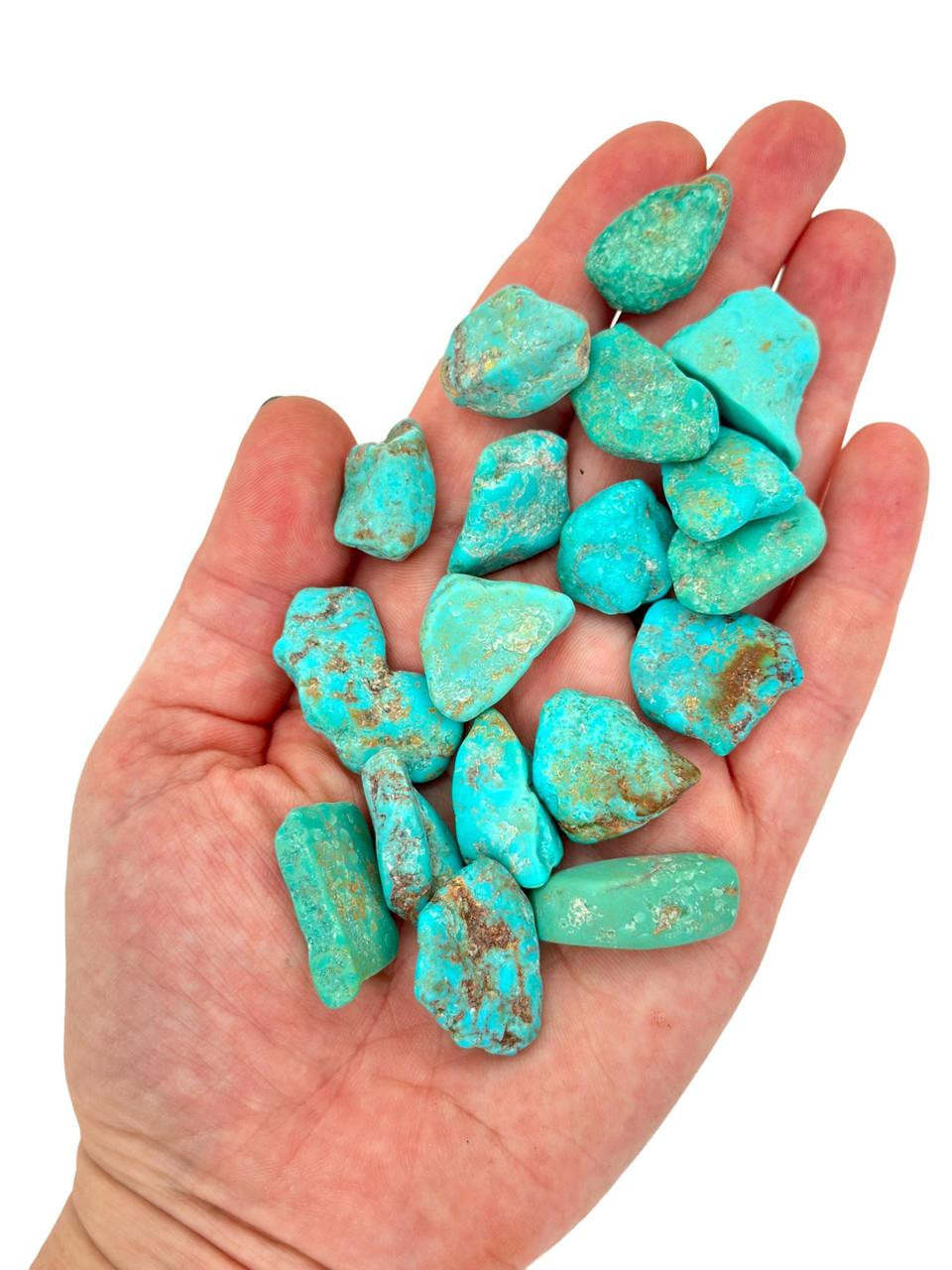 Raw Turquoise Stone (Tyrone, New Mexico) | New Moon Beginnings