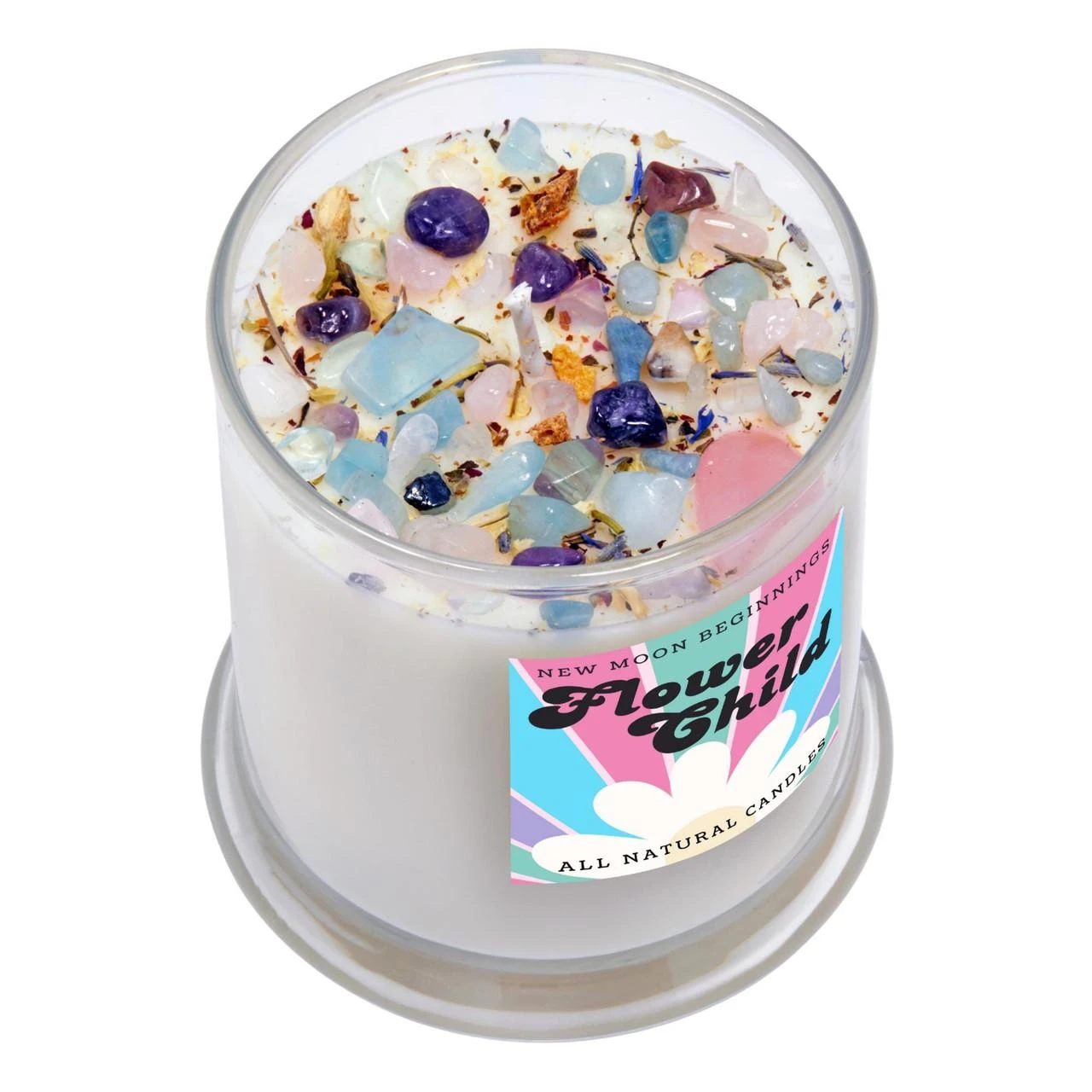 Flower Child Candle | New Moon Beginnings