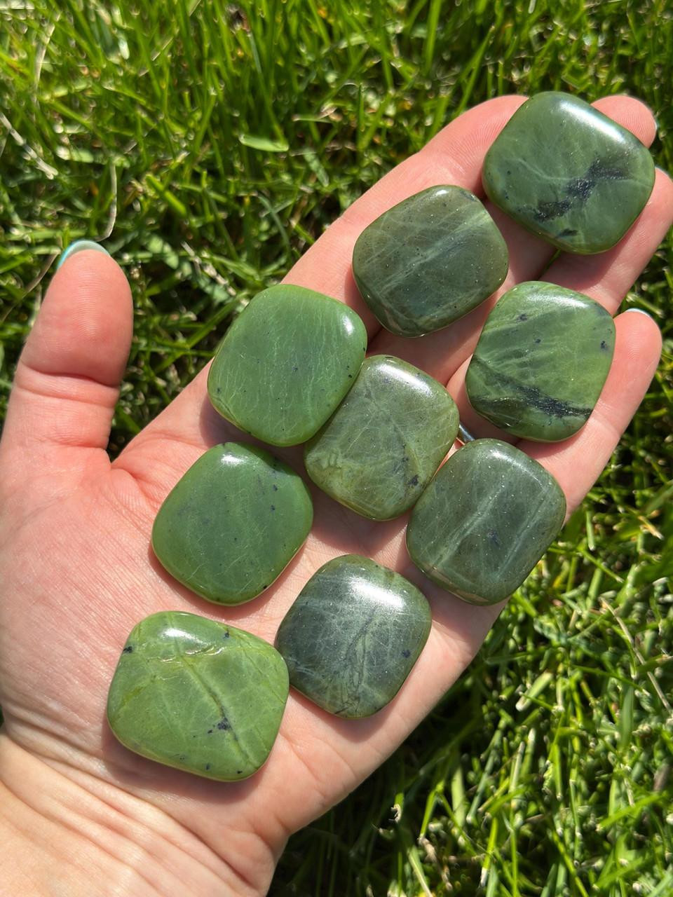 Jade Worry Stone | New Moon Beginnings
