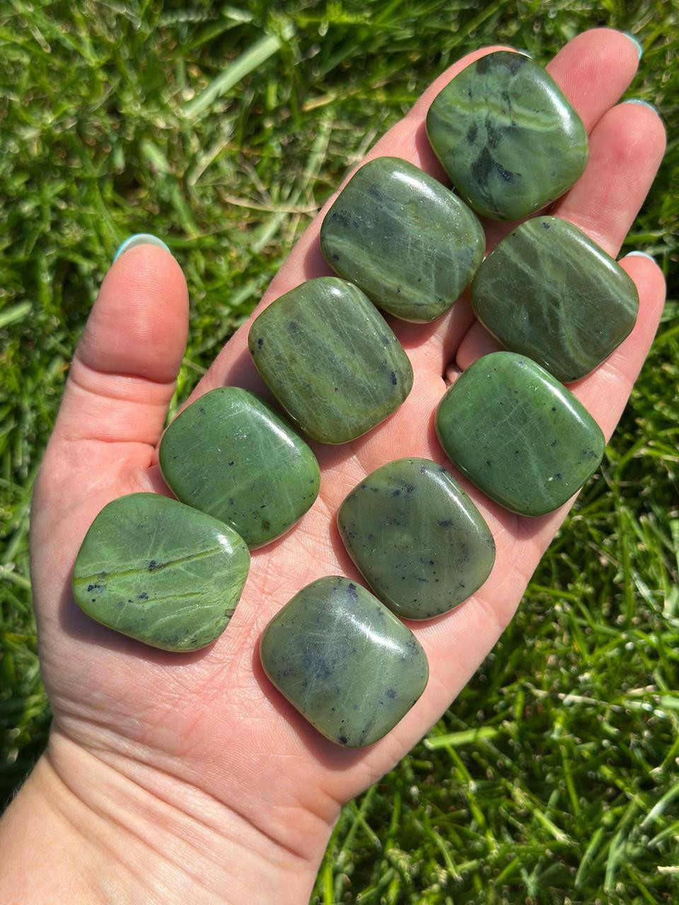 Jade Worry Stone | New Moon Beginnings
