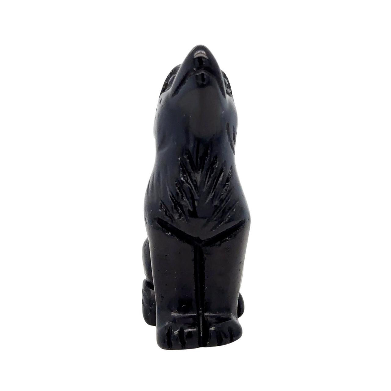 Black Obsidian Wolf | New Moon Beginnings