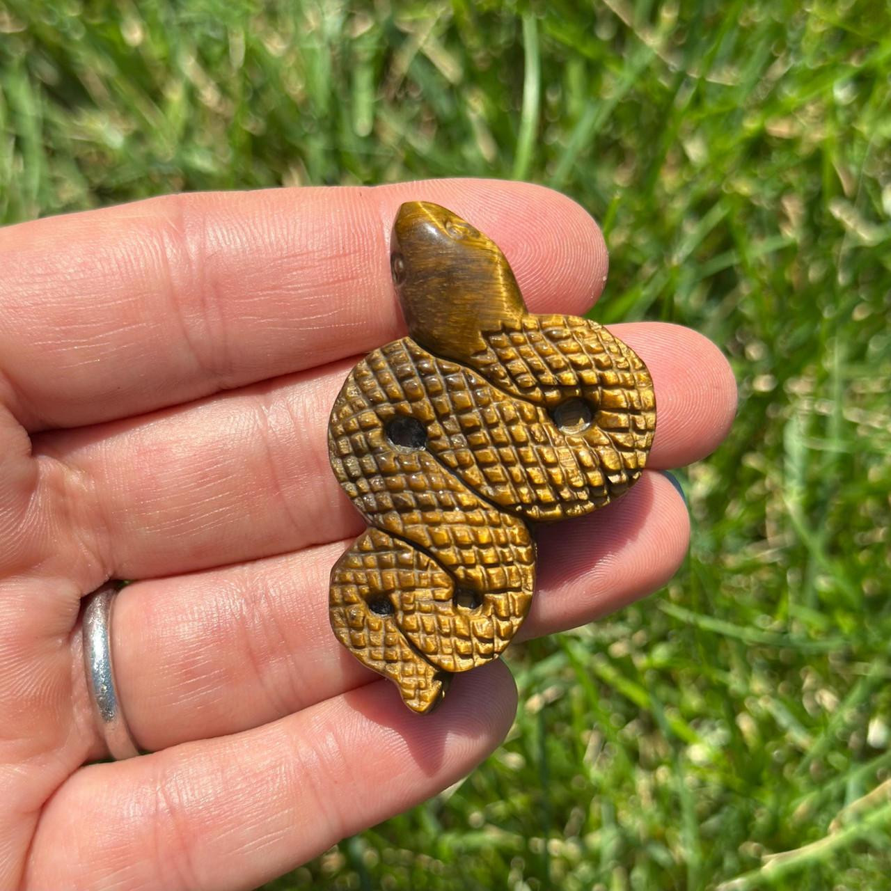 Tigers Eye Snake - New Moon Beginnings | New Moon Beginnings