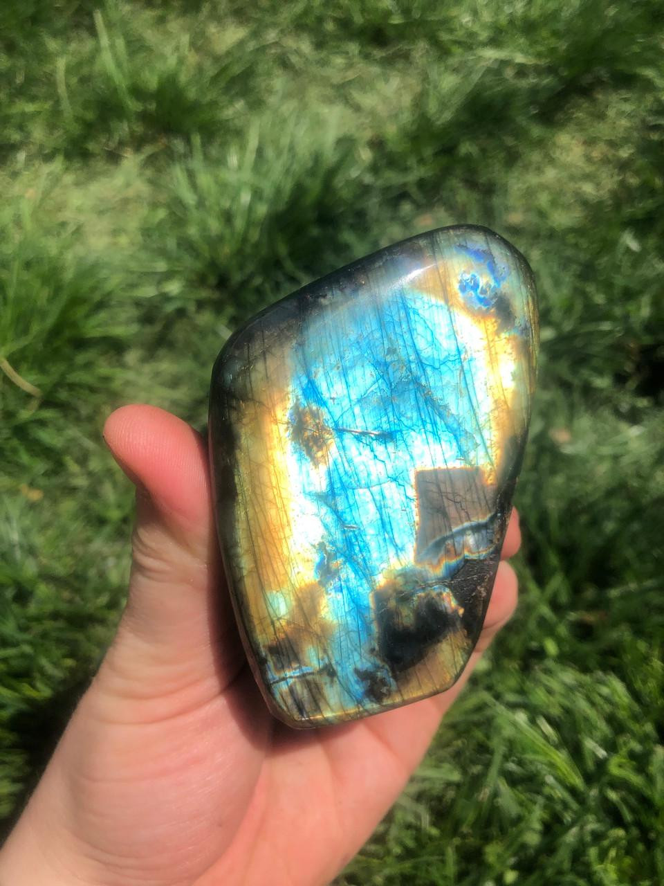 Labradorite (Grade A) Freeform - Spectrolite Standing Specimen | New ...