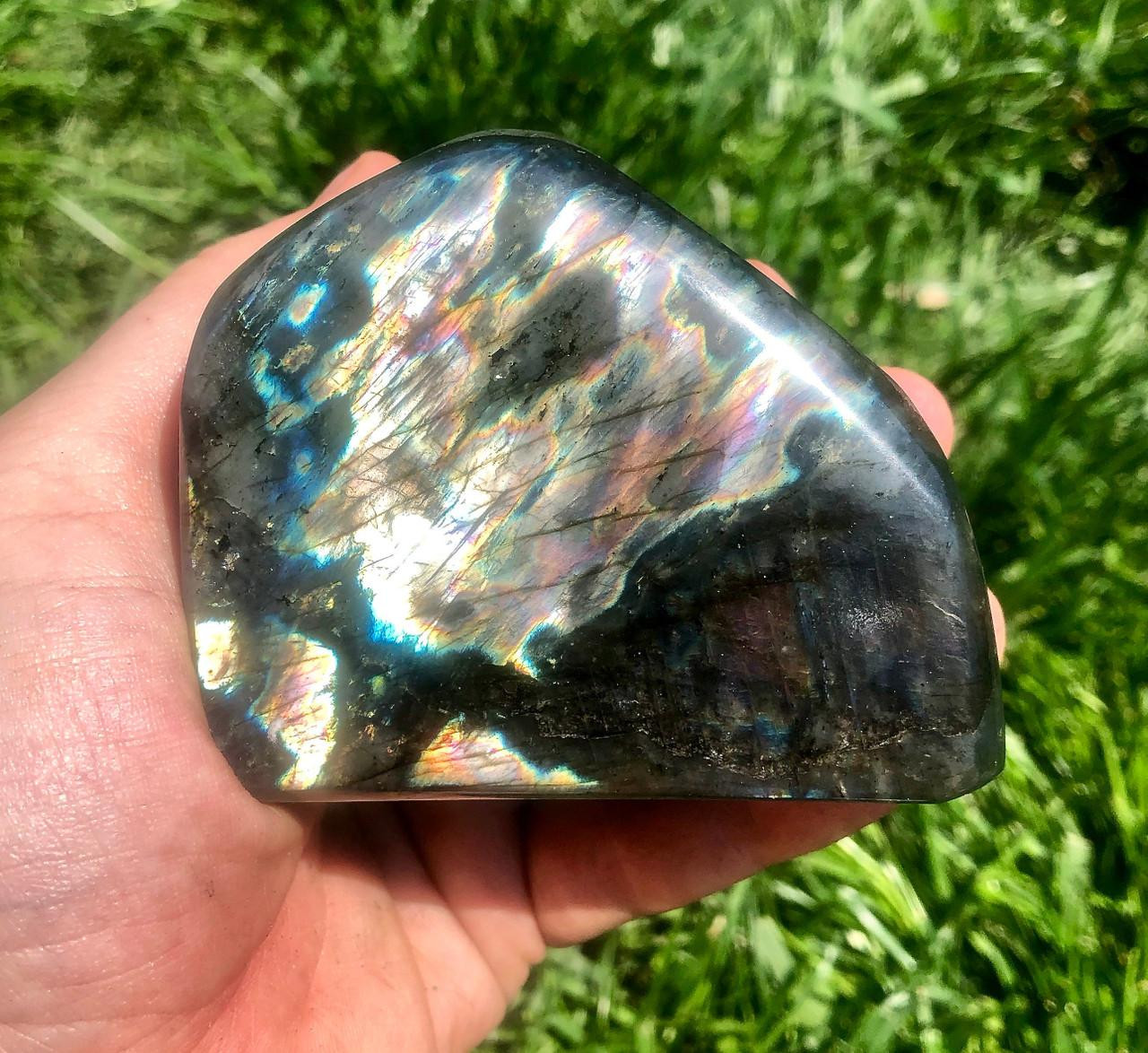 Labradorite (Grade A) Freeform - Spectrolite Standing Specimen | New ...