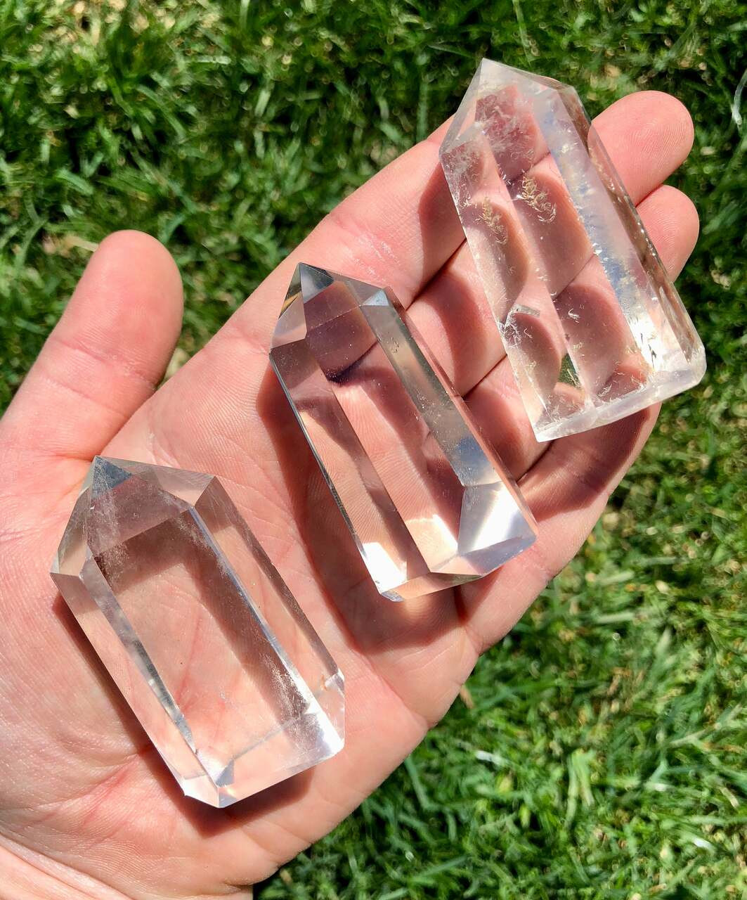 Clear Quartz Point - Polished Crystal Tower | New Moon Beginnings