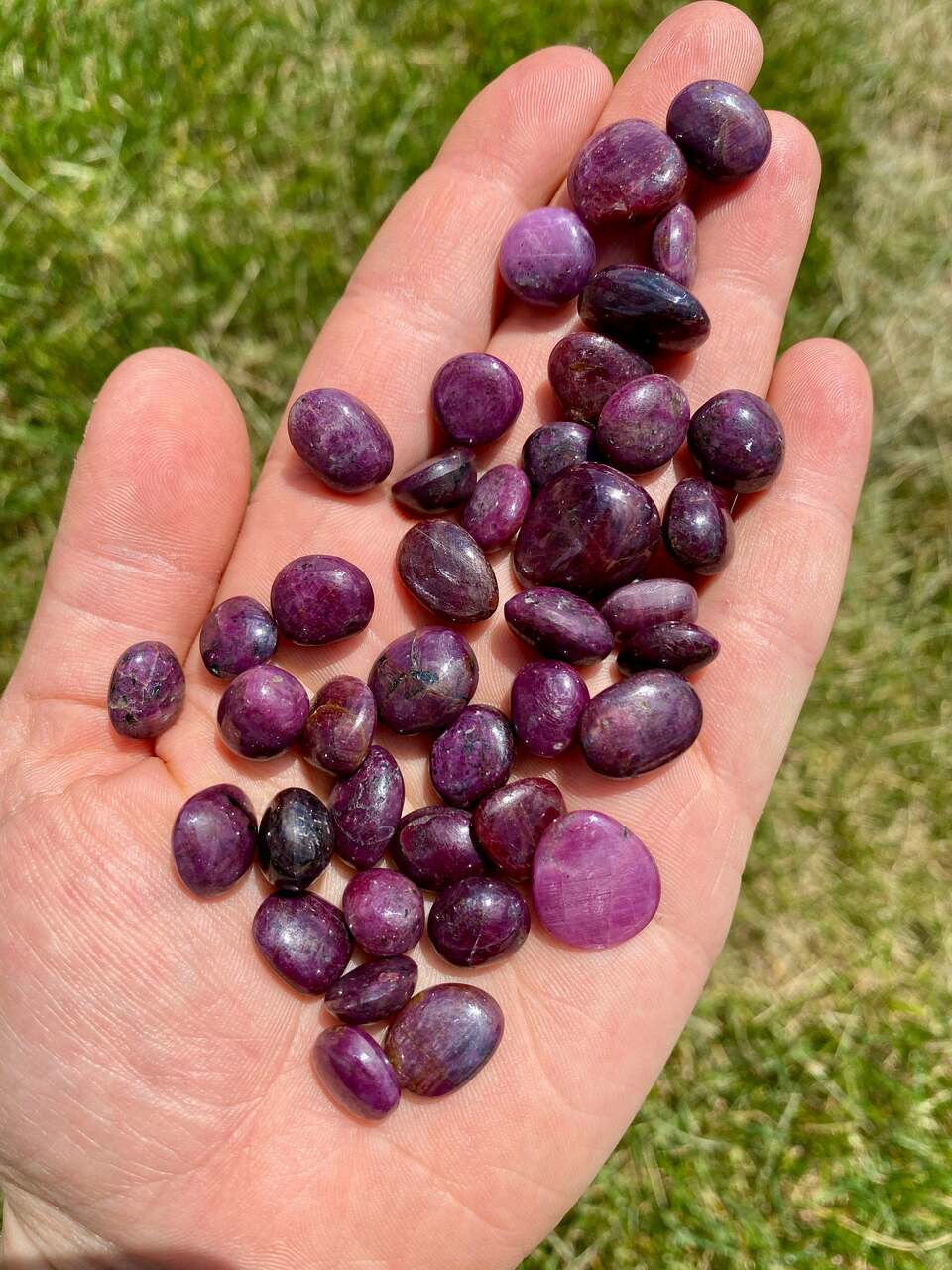 Tumbled Ruby - Ruby Tumbled Stone - Grade AAA | New Moon Beginnings