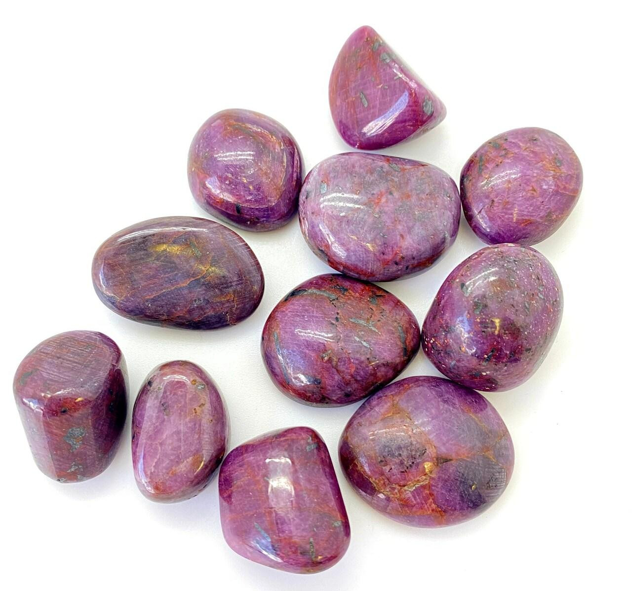Tumbled Ruby - Ruby Tumbled Stone | New Moon Beginnings
