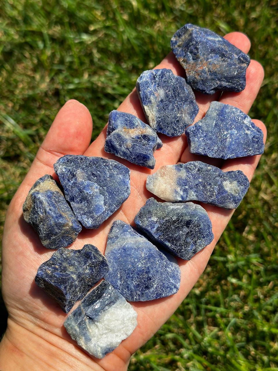 Raw Sodalite Stone | New Moon Beginnings