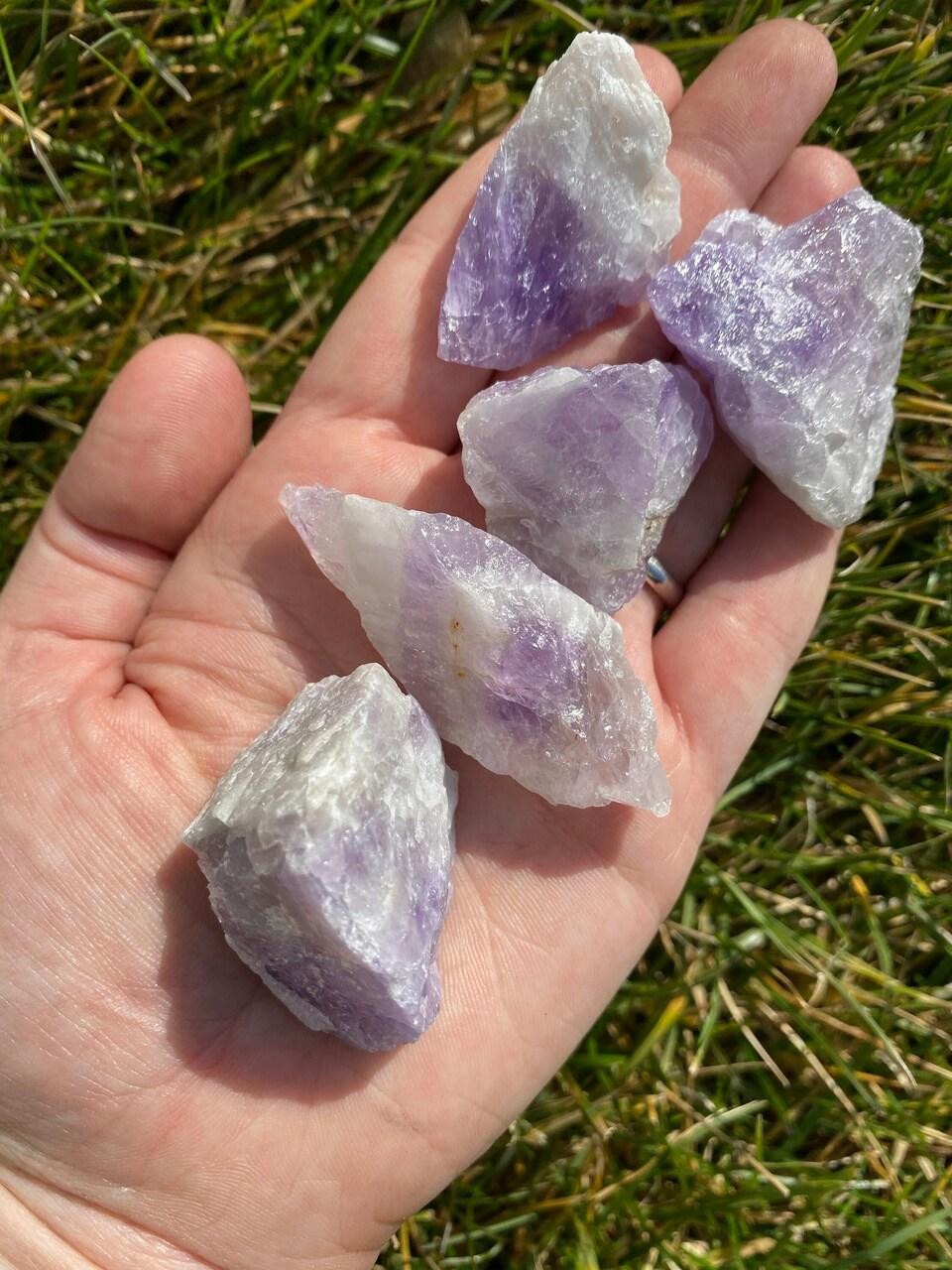 Raw Amethyst Crystal - Grade B | New Moon Beginnings