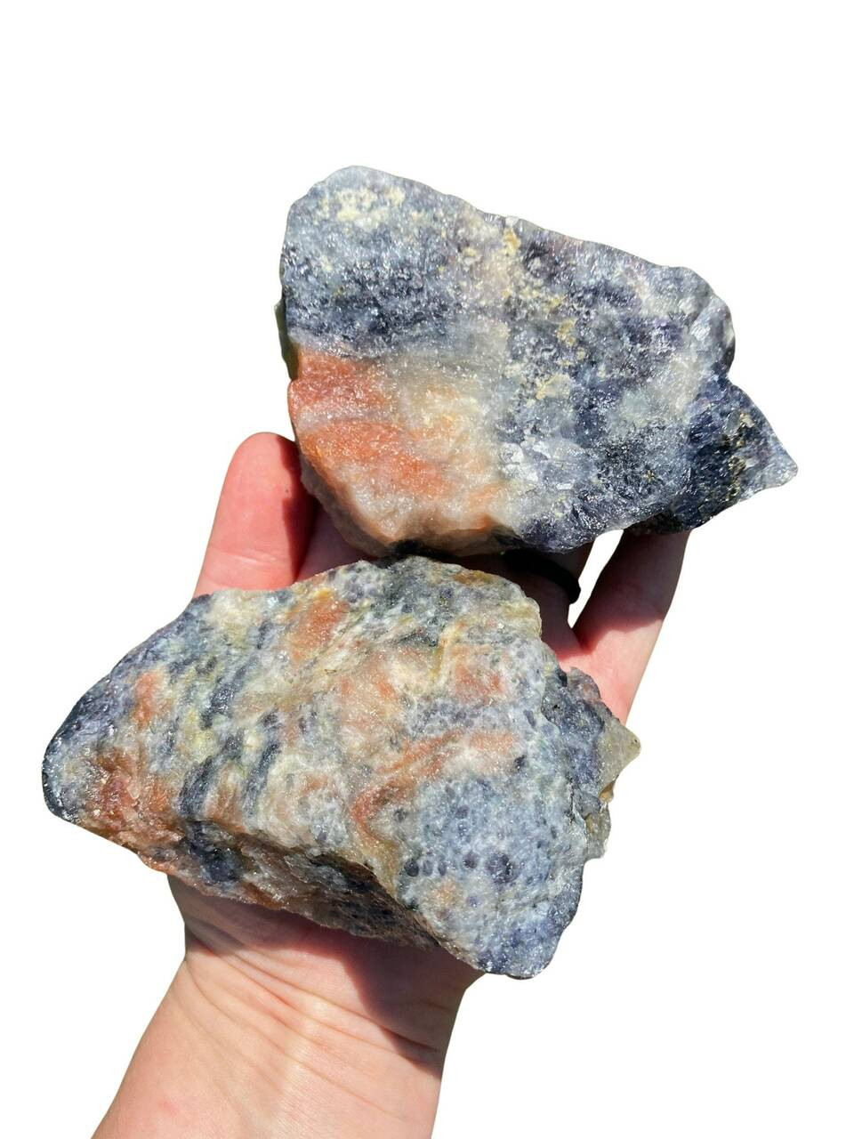 Raw Iolite Sunstone Crystal | New Moon Beginnings