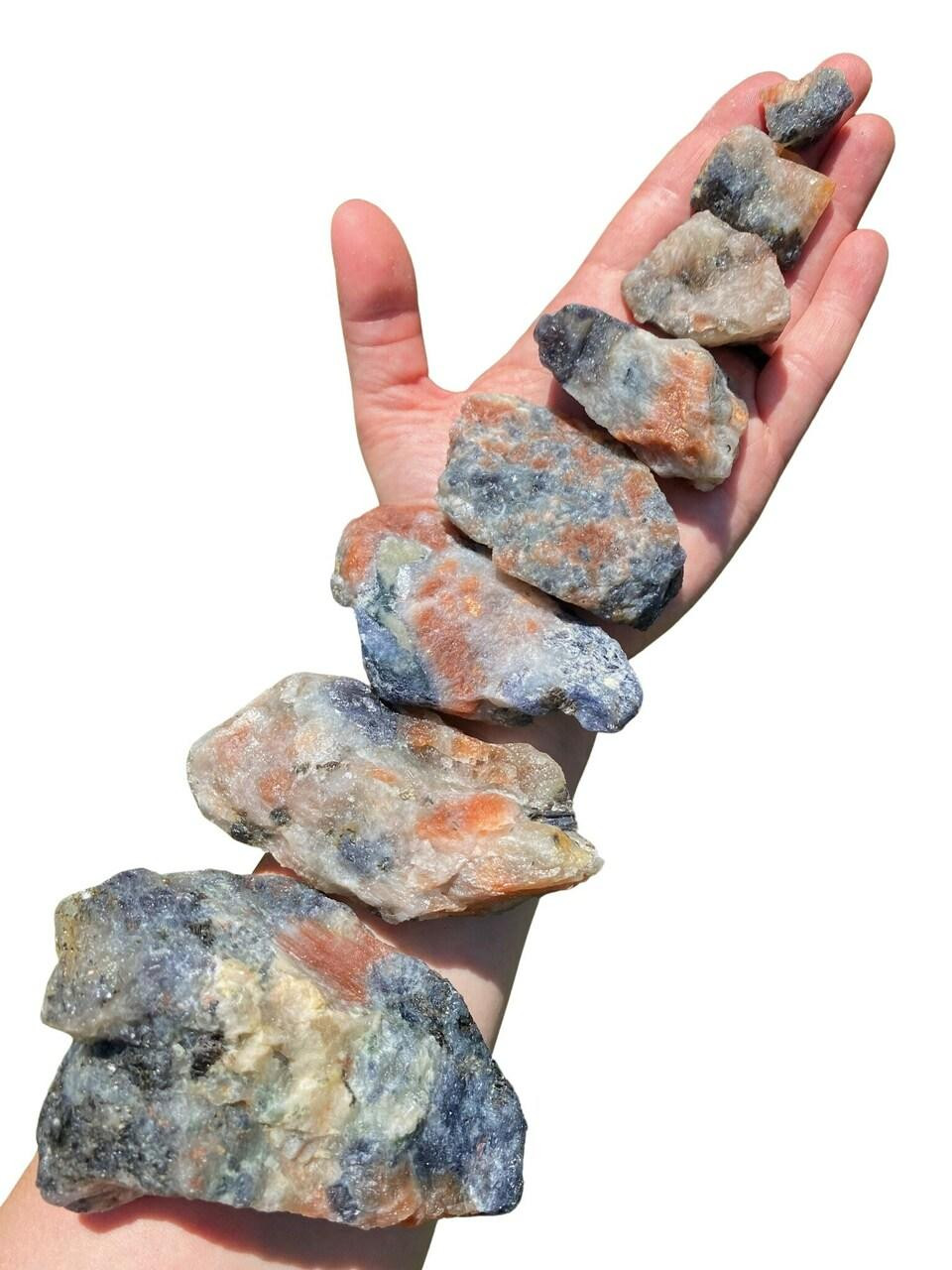 Raw Iolite Sunstone Crystal | New Moon Beginnings